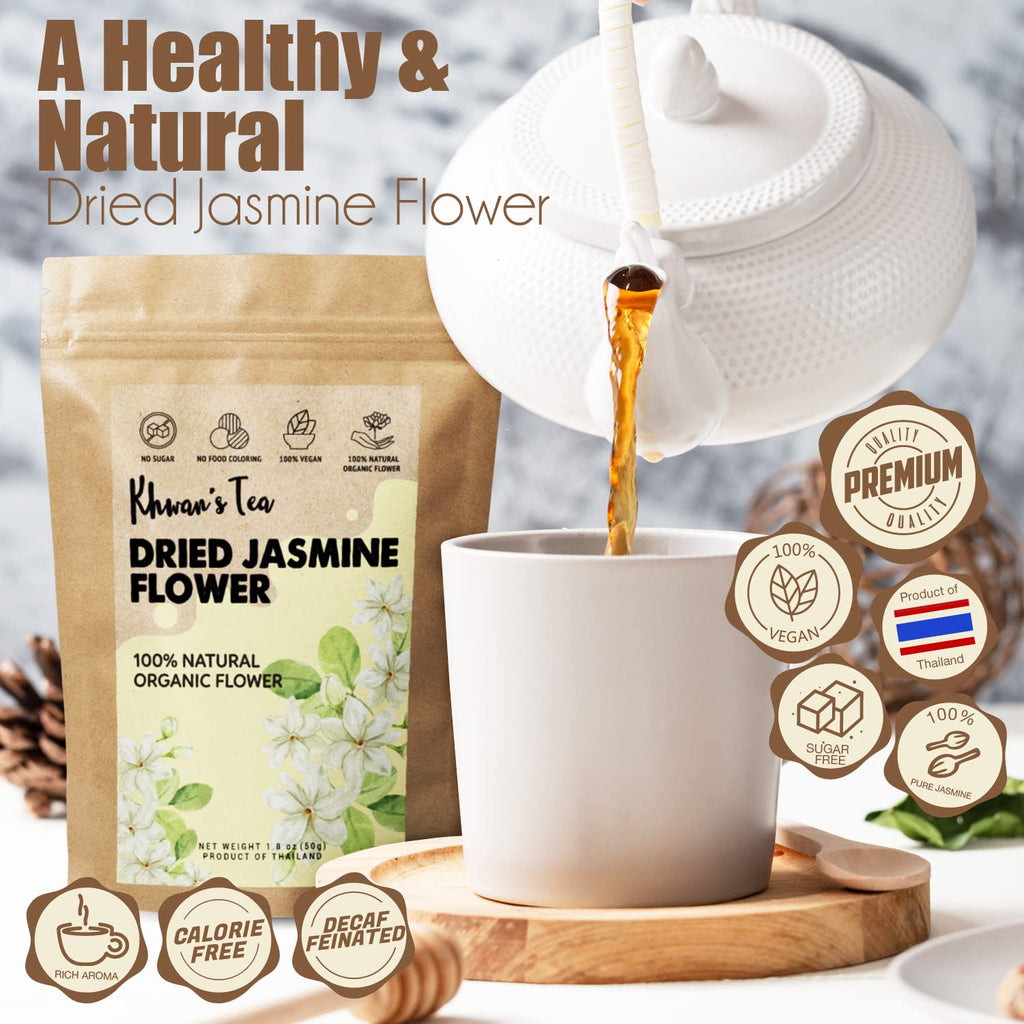 natural jasmine flower infusion