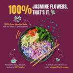 natural jasmine flowers for tea blends