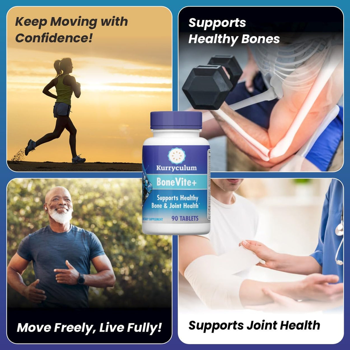 Natural joint pain relief with BoneVite+