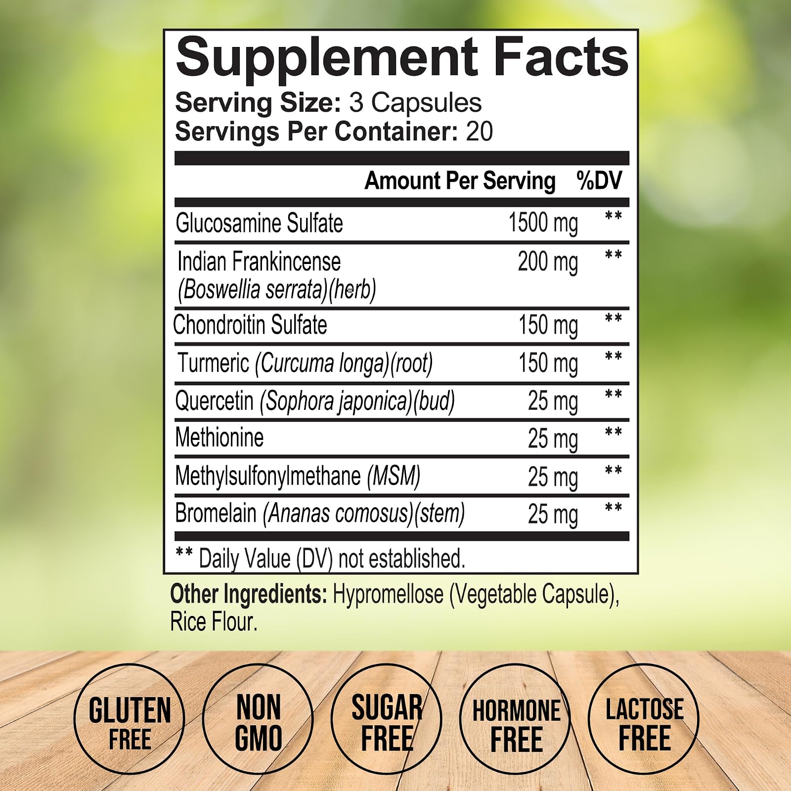 Natural joint relief with Advanced Joint Support