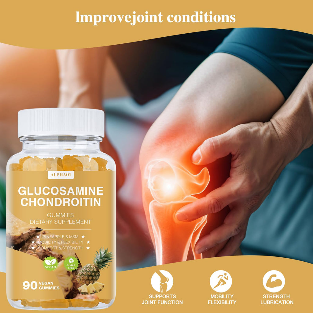 Natural joint relief with gummies