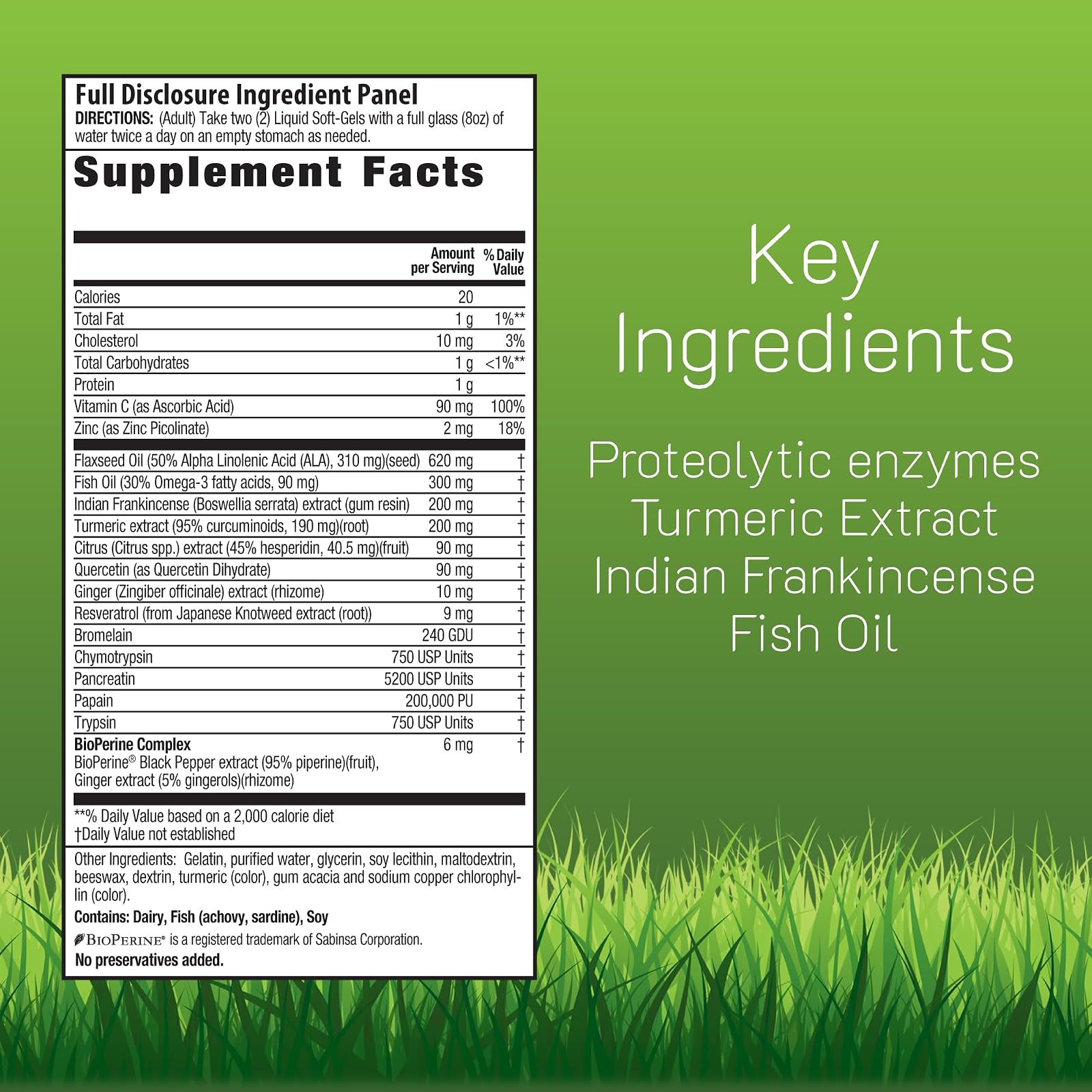 natural joint relief with Inflamma-Less