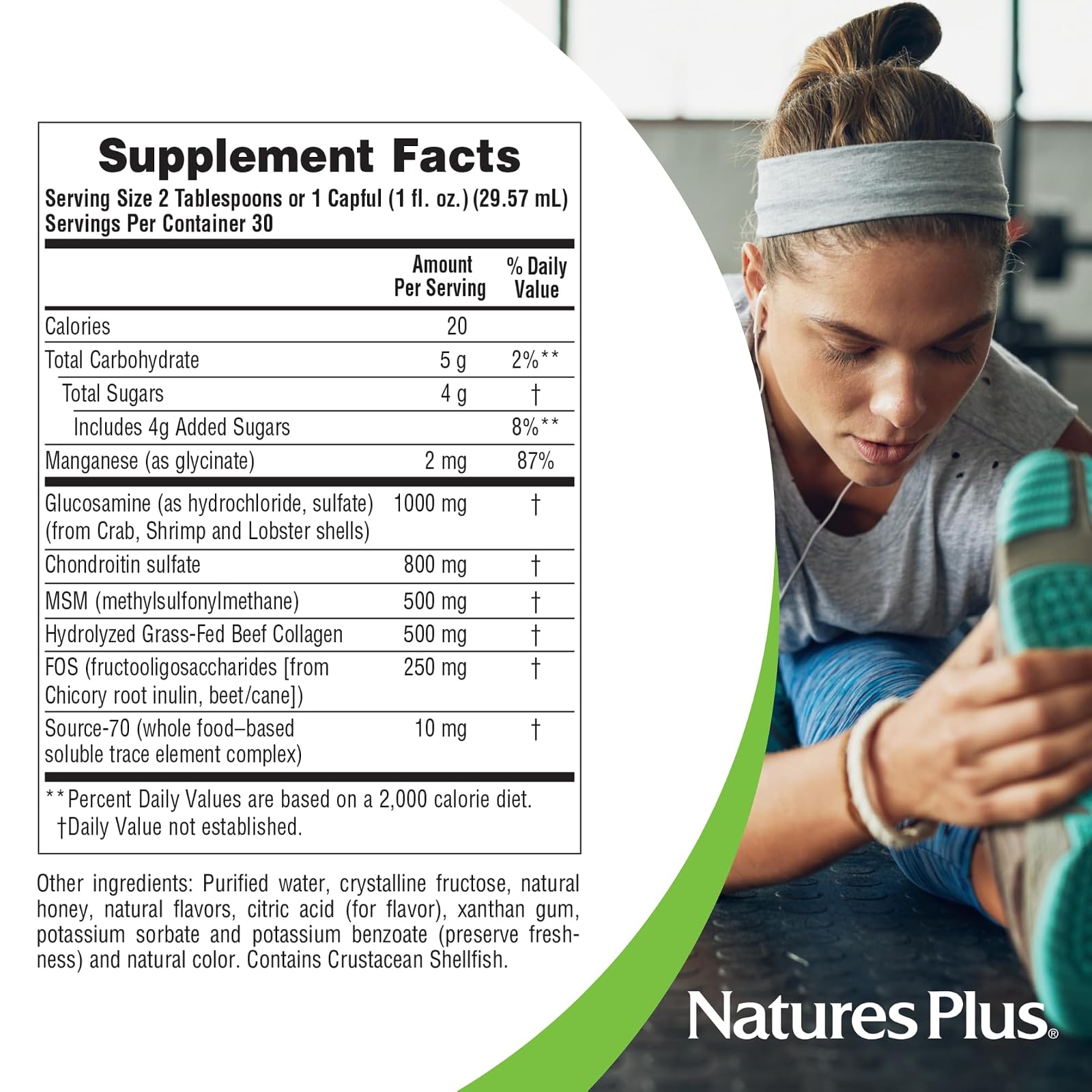 Natural joint relief with NaturesPlus