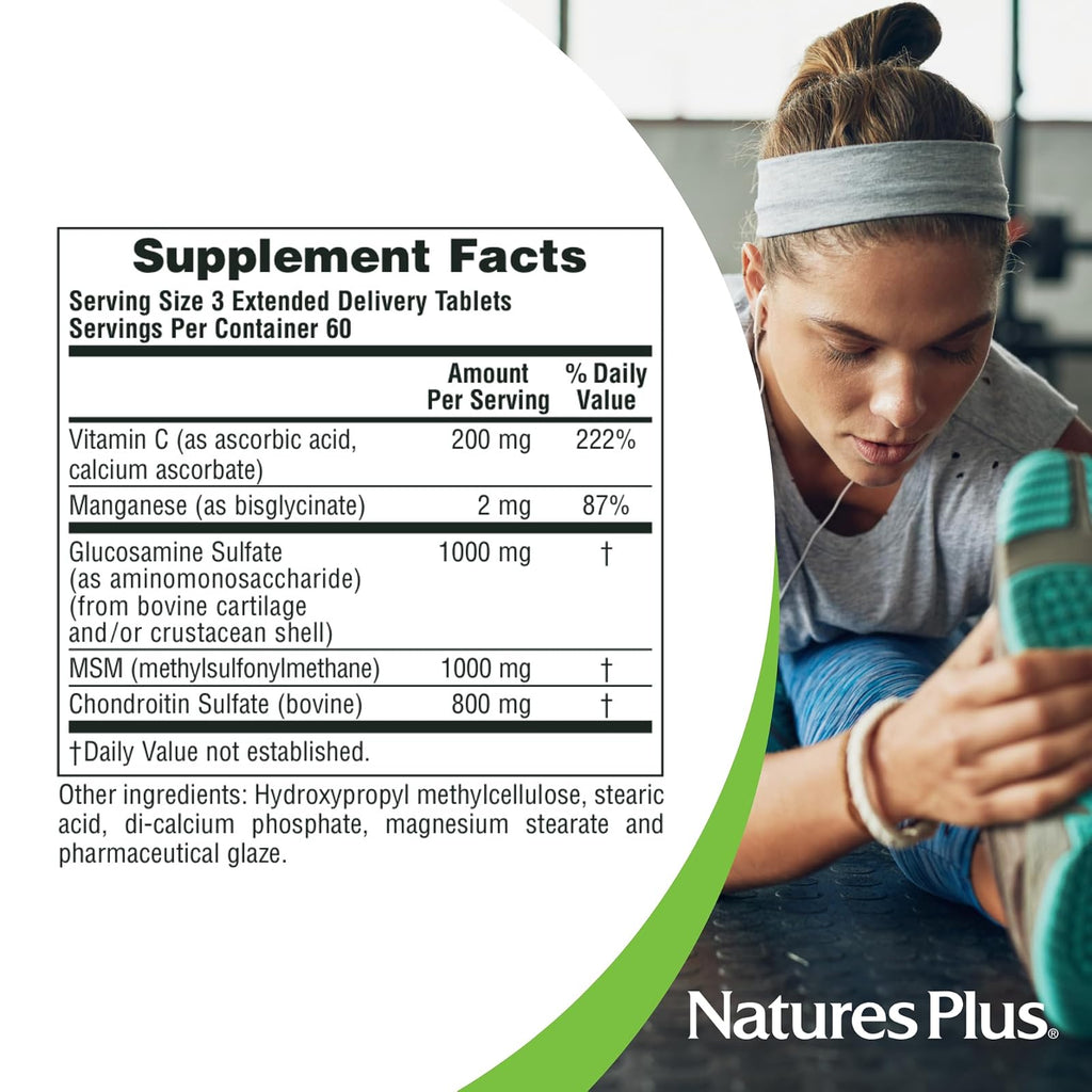 Natural joint relief with NaturesPlus