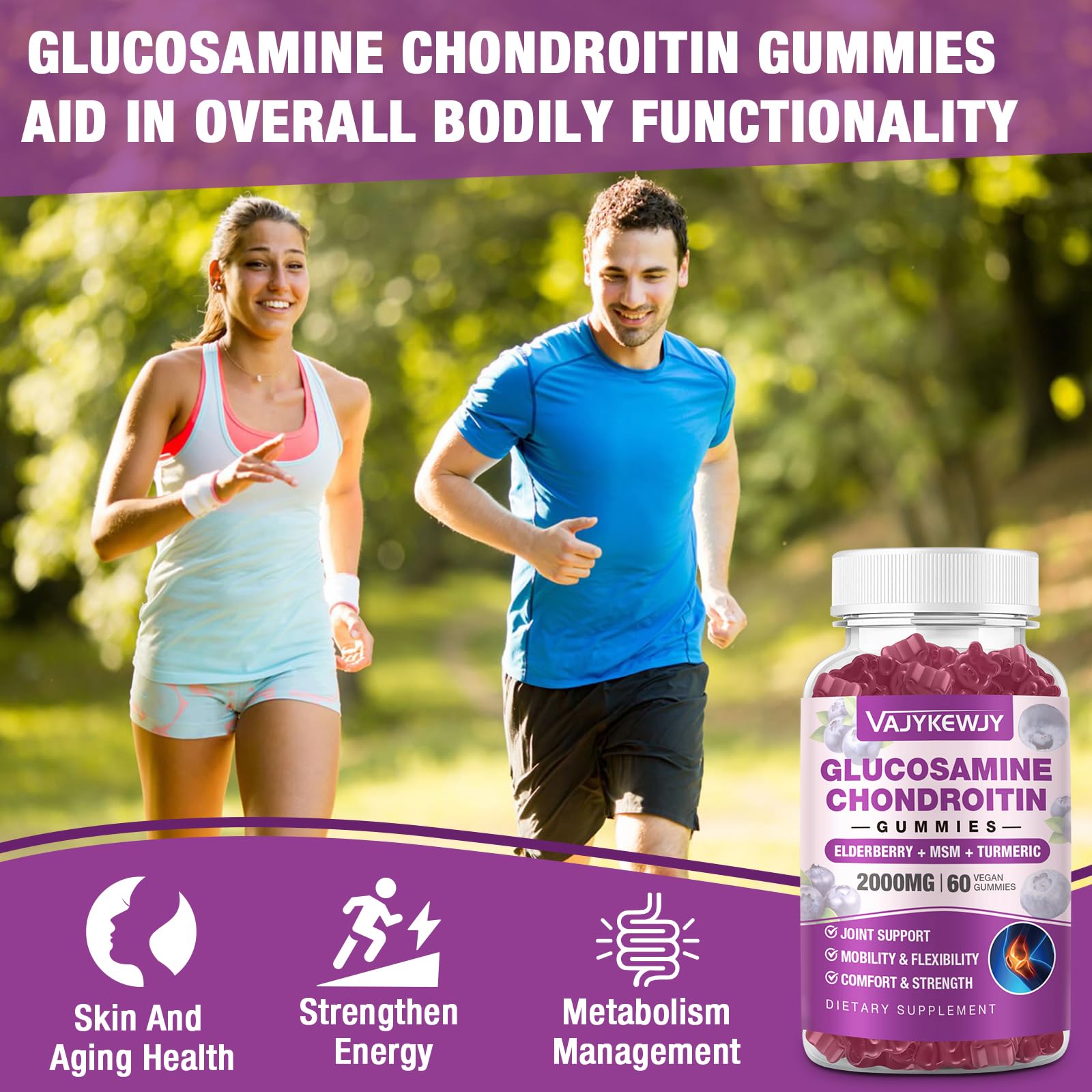 natural joint support chondroitin gummies