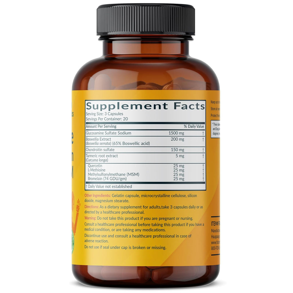 natural joint support glucosamine formula