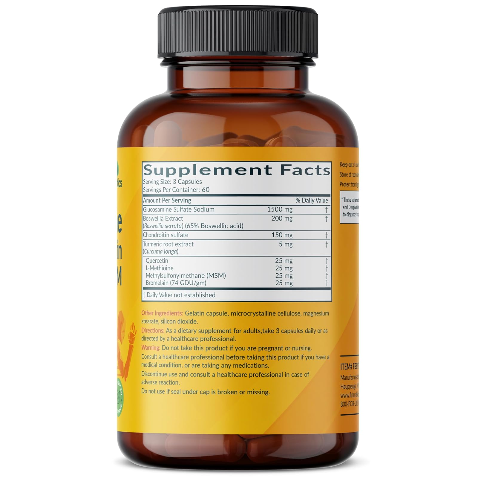 natural joint support glucosamine supplement