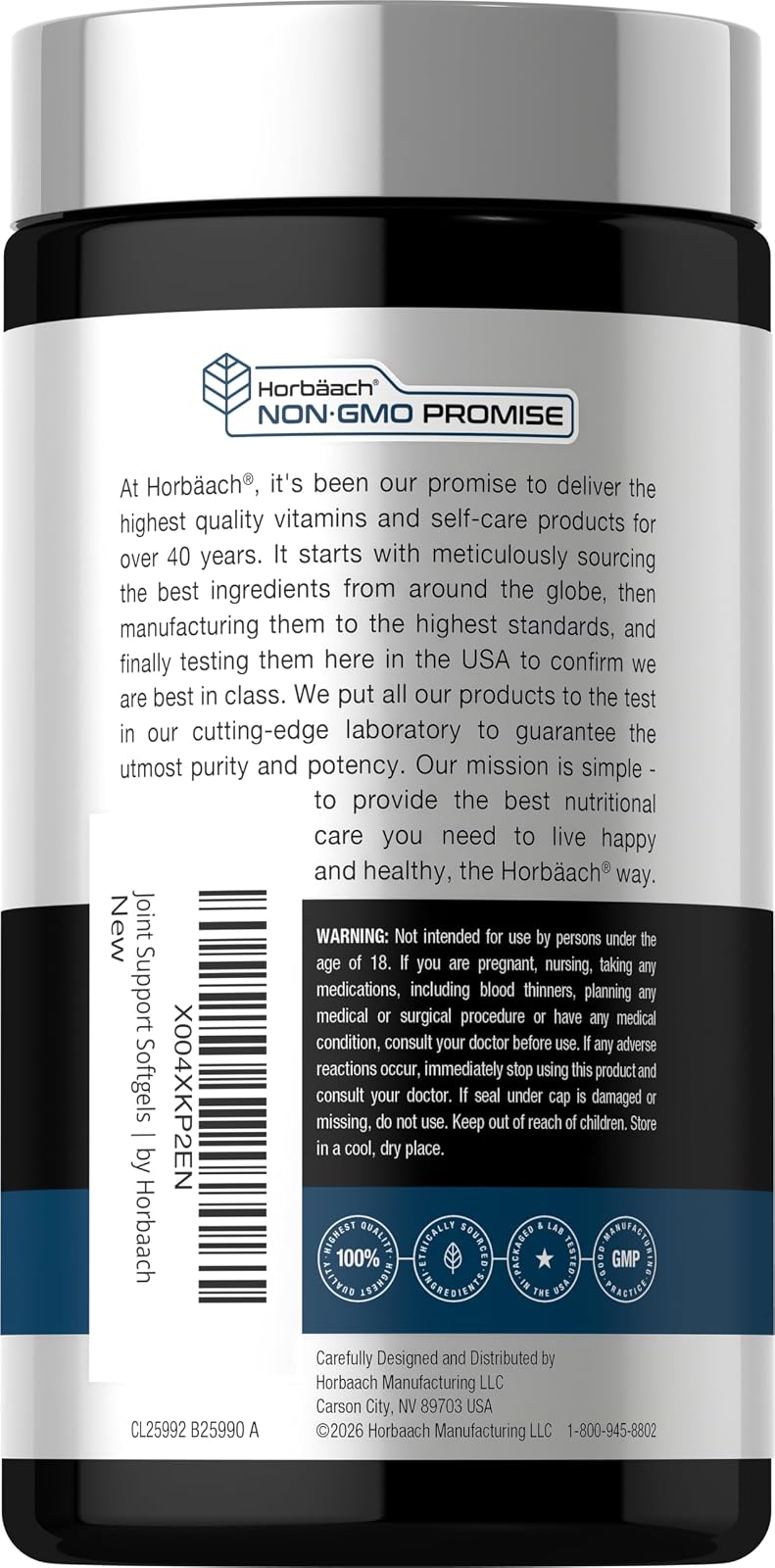 Natural joint support supplement
