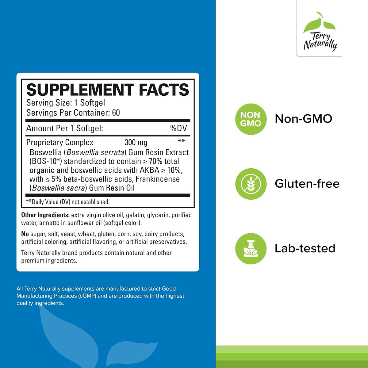 natural joint support with Boswellia