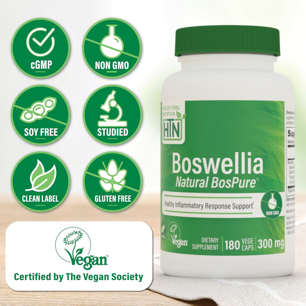 Natural joint support with Boswellia