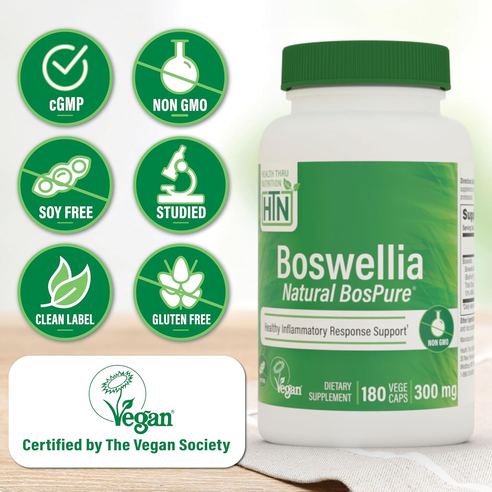 Natural joint support with Boswellia