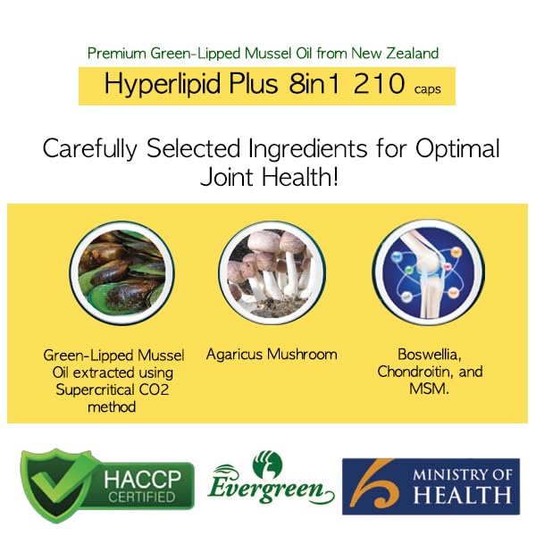 Natural joint support with Hyper Lipid 9000