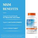 natural joint support with MSM
