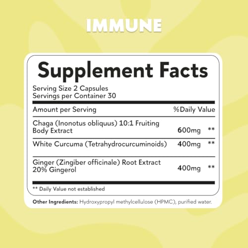 natural joint support with mushrooms