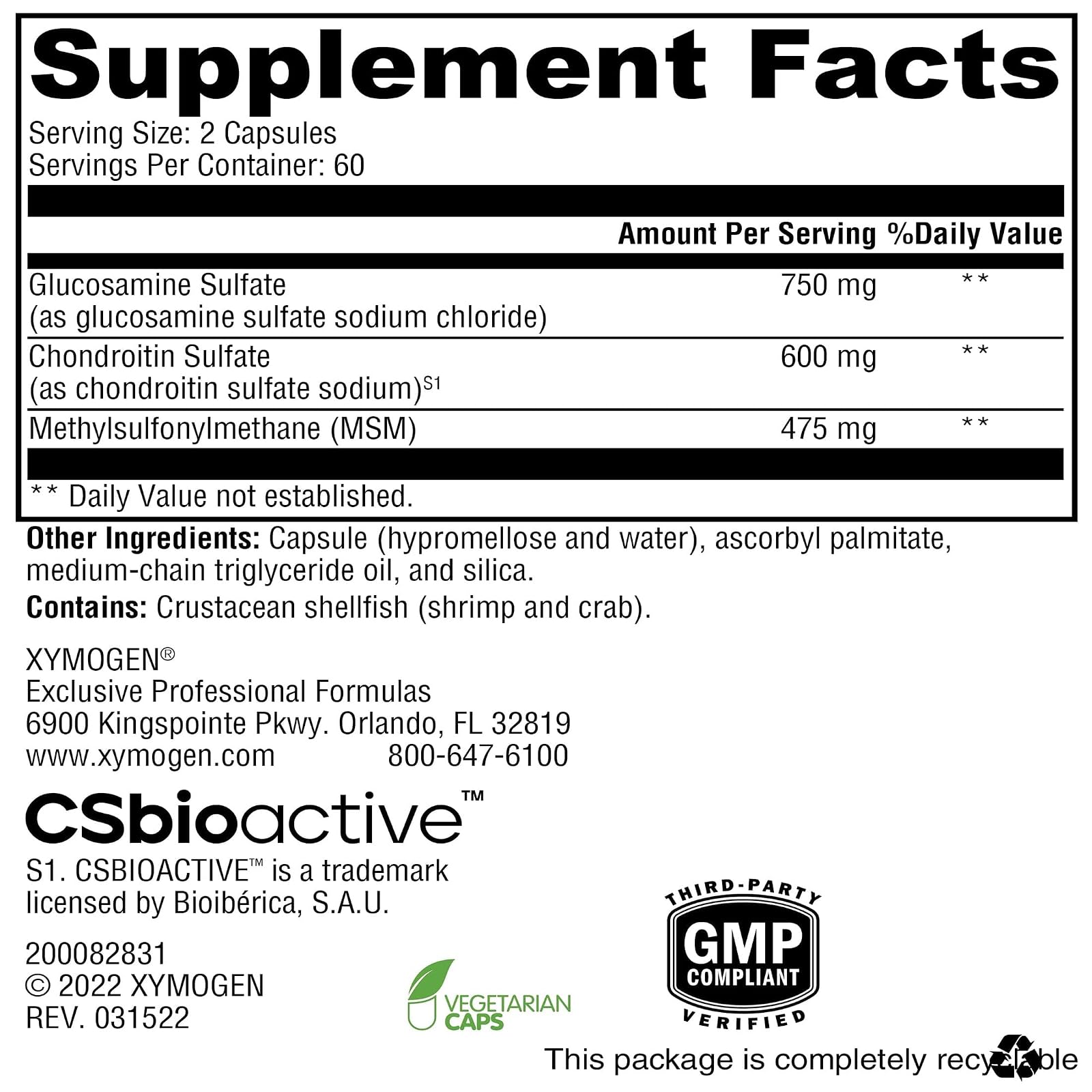 natural joint support with SynovX