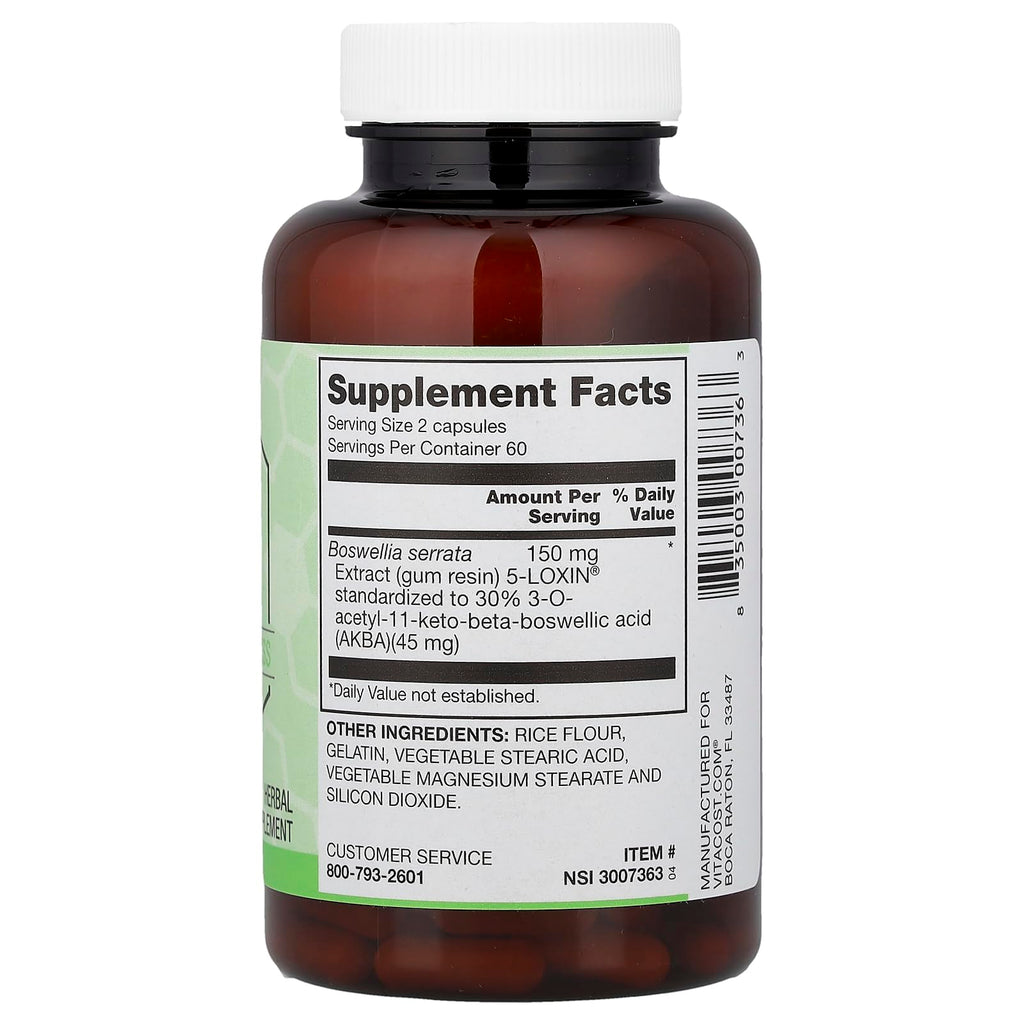 Natural joint support with Vitacost