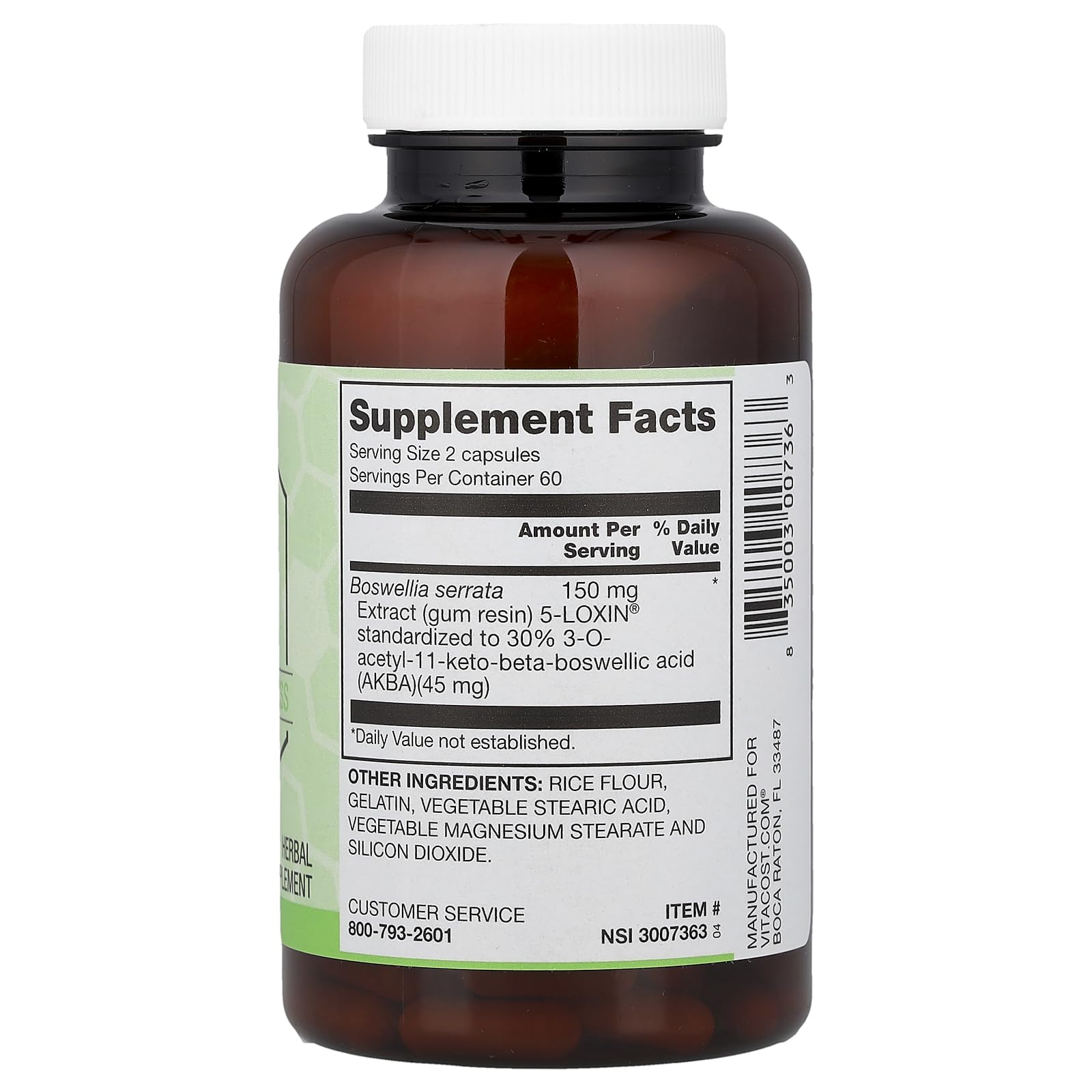 Natural joint support with Vitacost