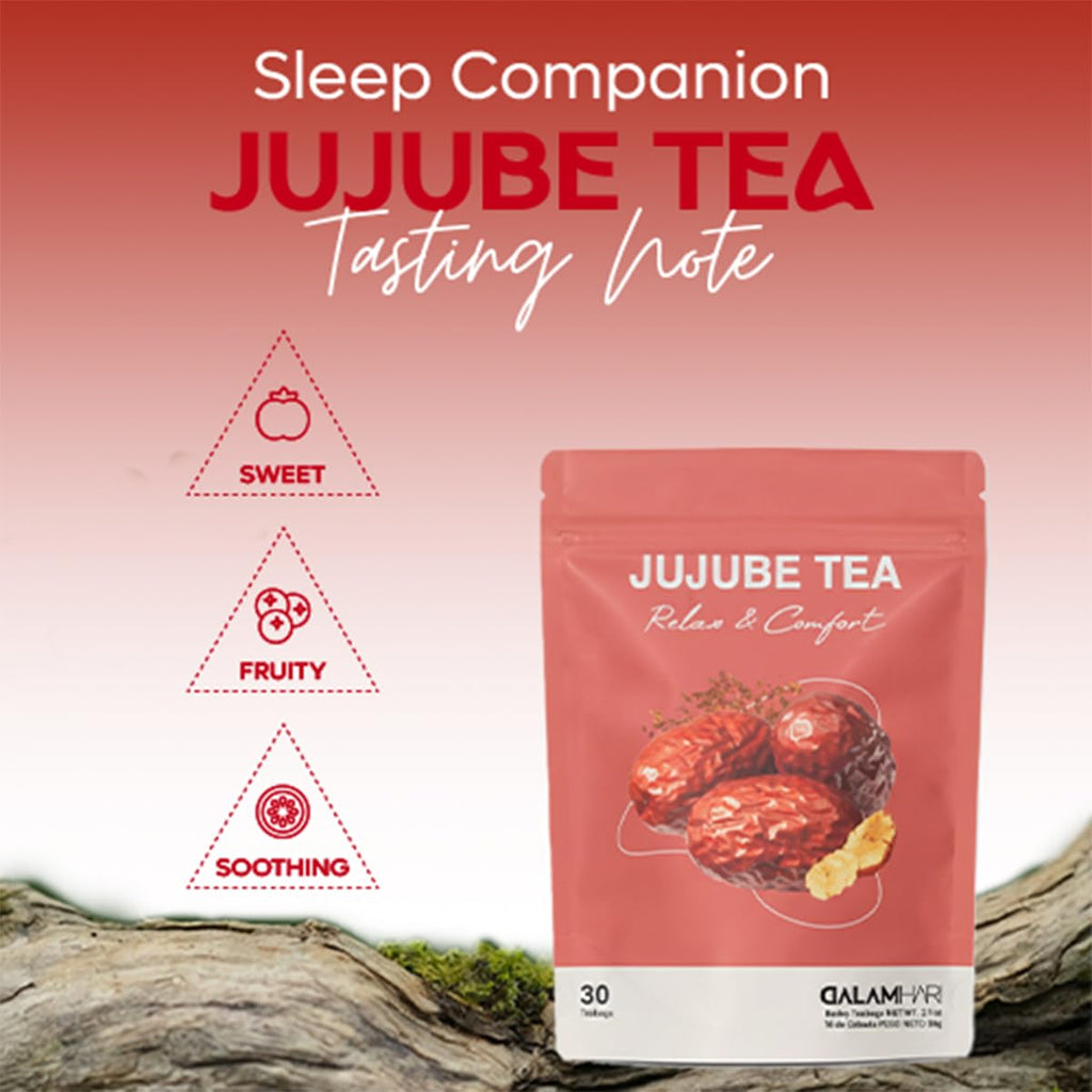 natural jujube tea for detox
