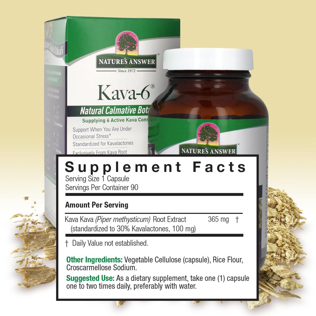 natural kava kava for anxiety relief