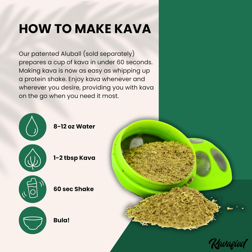 Natural kava kava for better sleep
