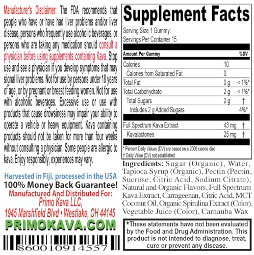 Natural kava kava supplement in Canada