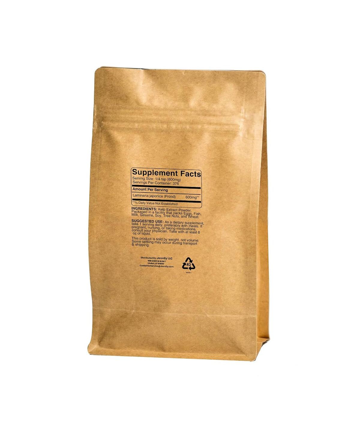 Natural kelp powder for smoothies