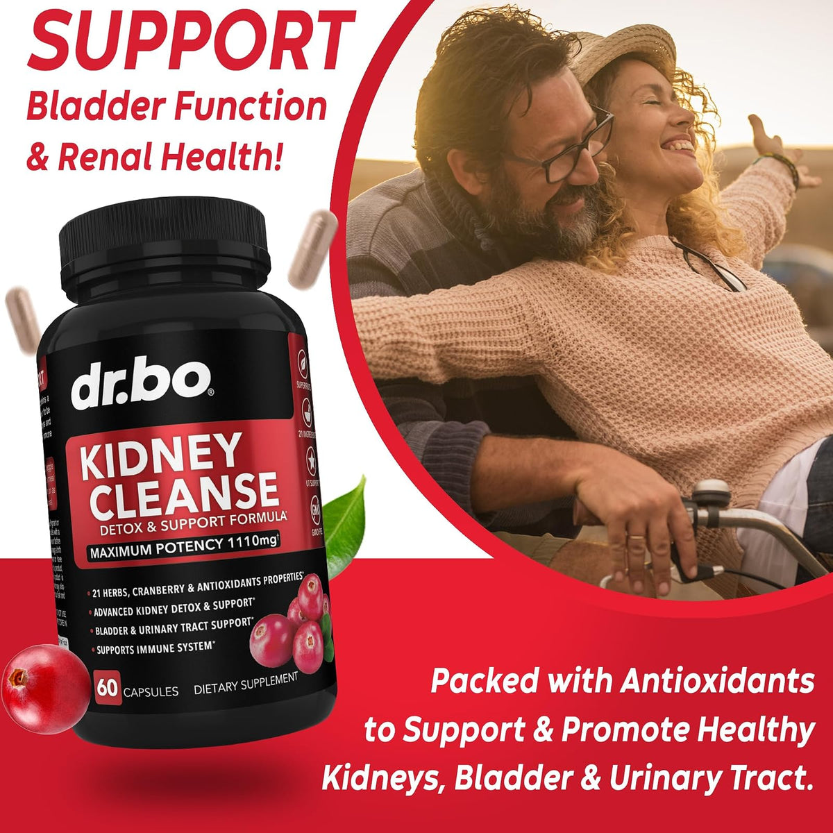 Natural kidney cleanse with Herbal Renal Blend