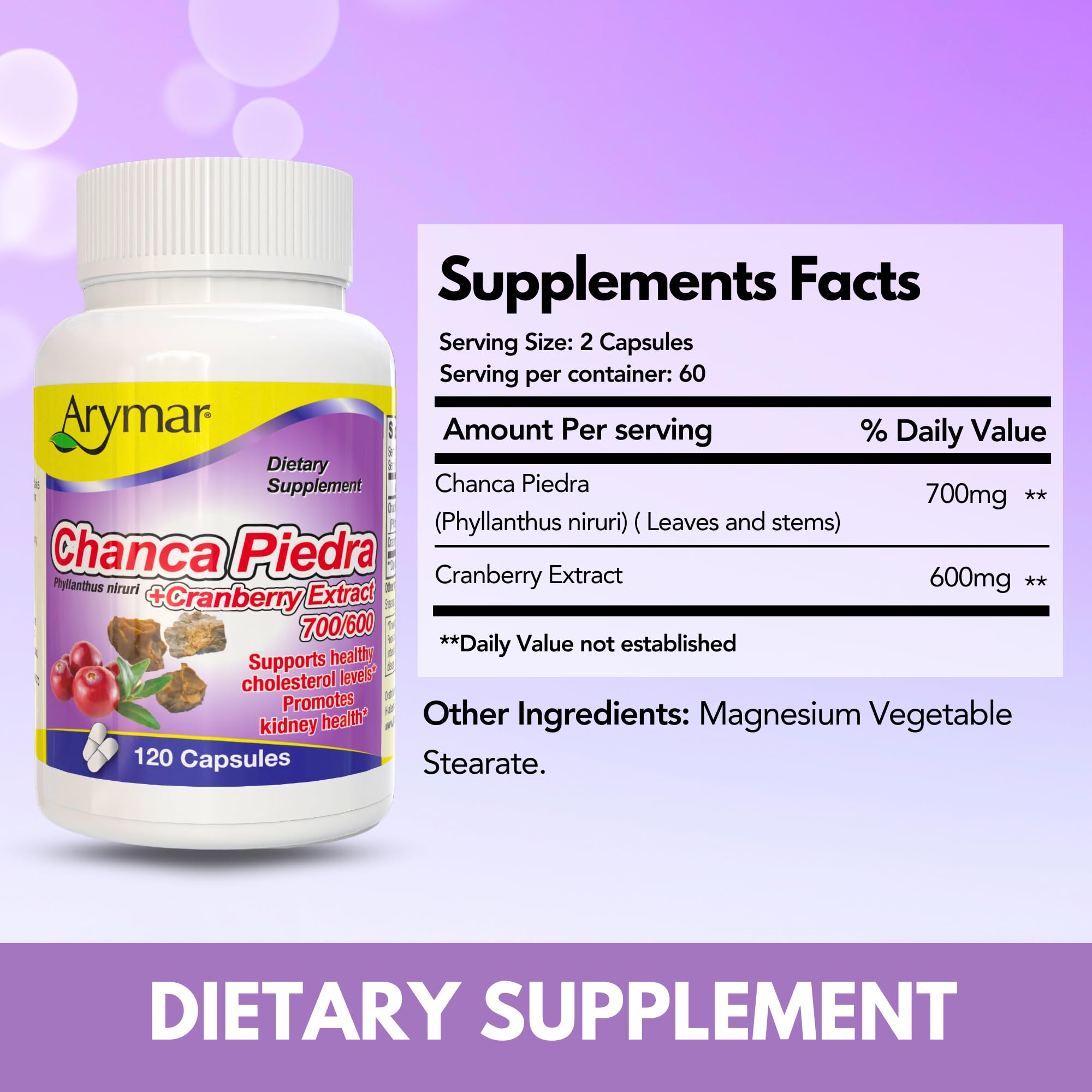 Natural kidney function booster capsules