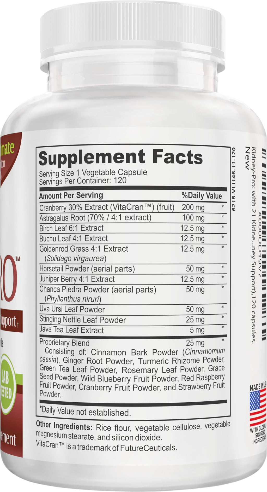 Natural kidney health booster