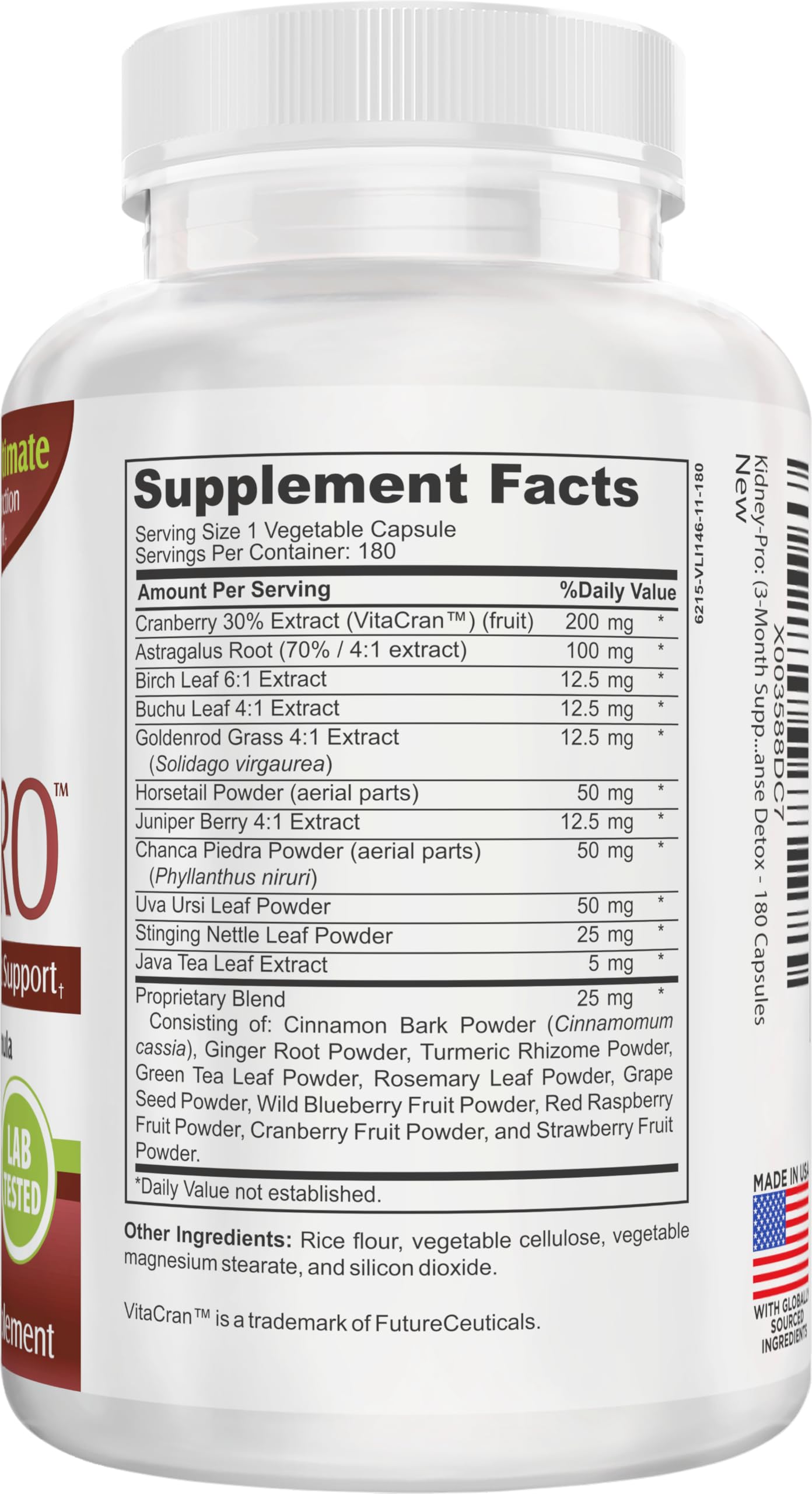 Natural kidney health complex formula
