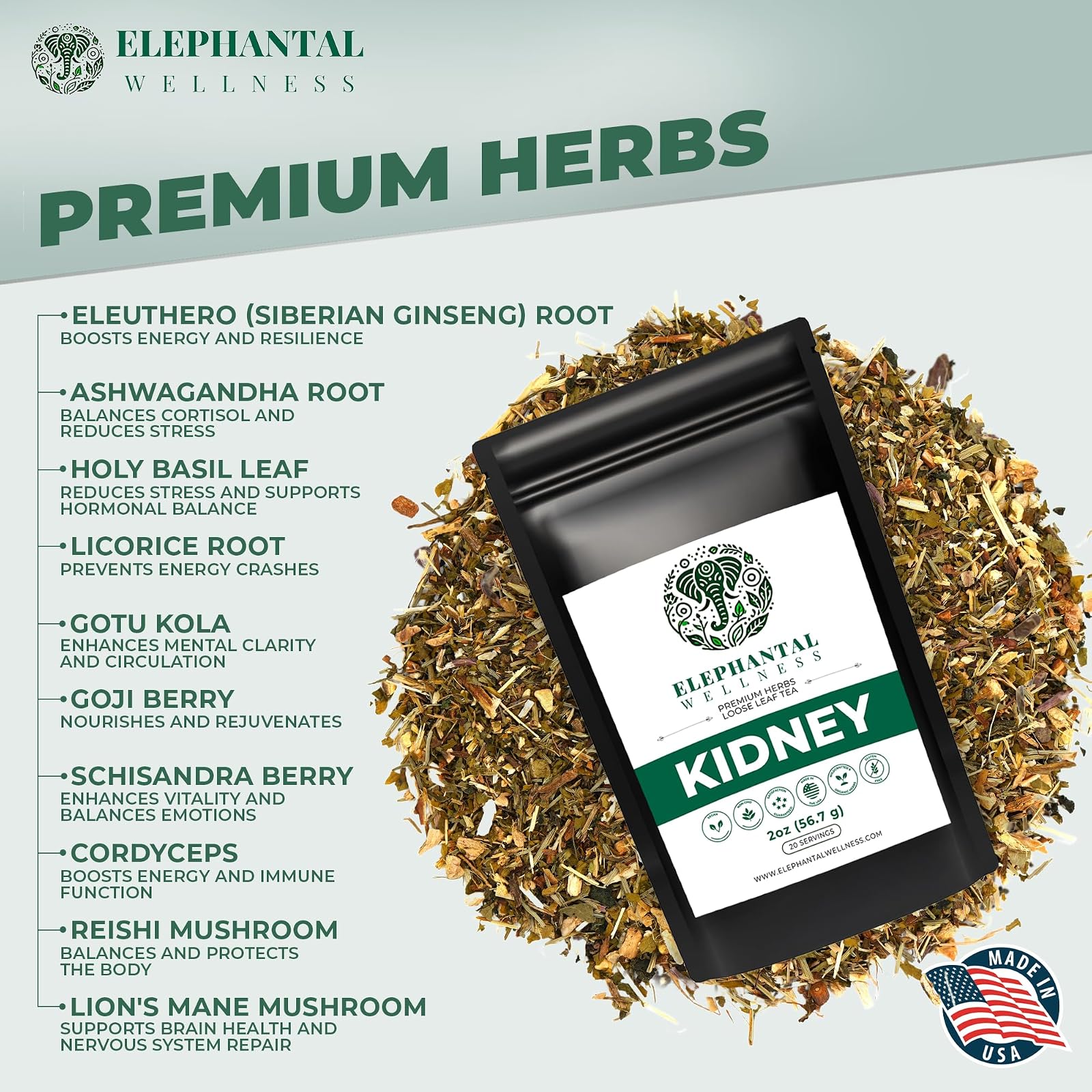 natural kidney support herbal tea