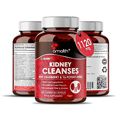 Natural kidney support with cranberry extract