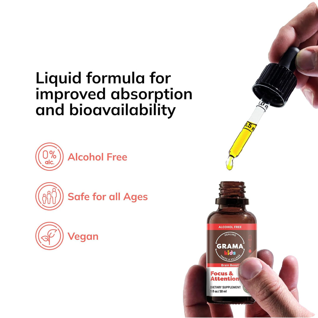 natural kids brain support