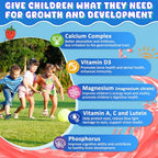 Natural kids calcium supplement with D3
