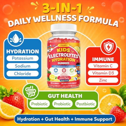 Natural kids gummies for energy boost