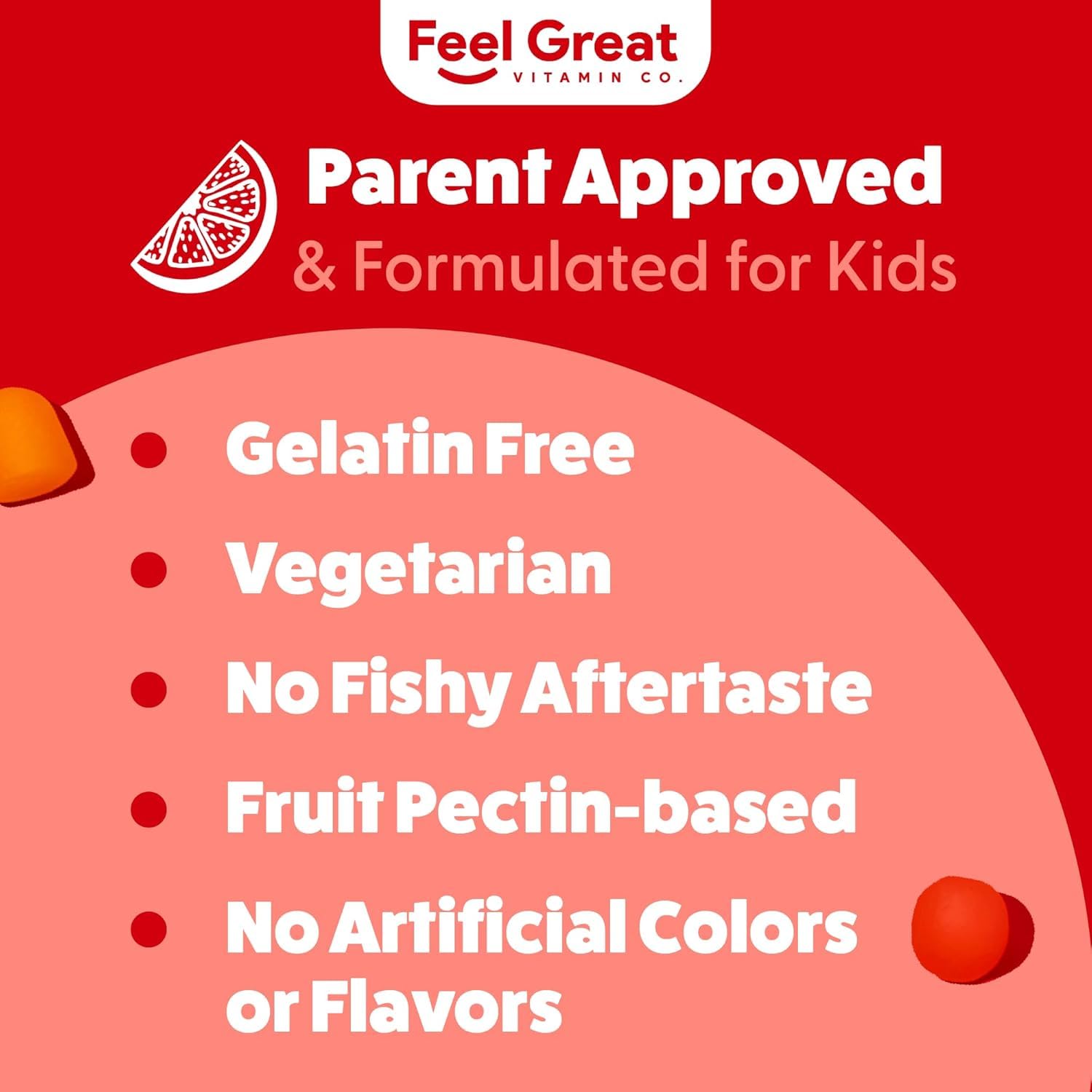 Natural kids gummies for immune health