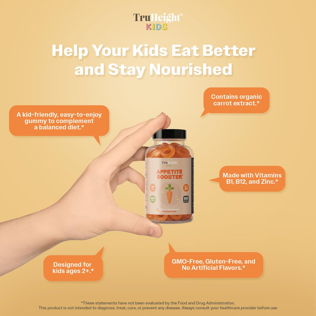 Natural kids gummies to enhance appetite
