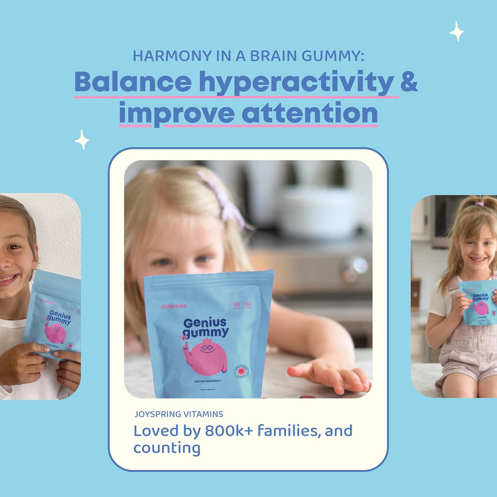 Natural kids gummies with Bacopa