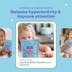 Natural kids gummies with Bacopa