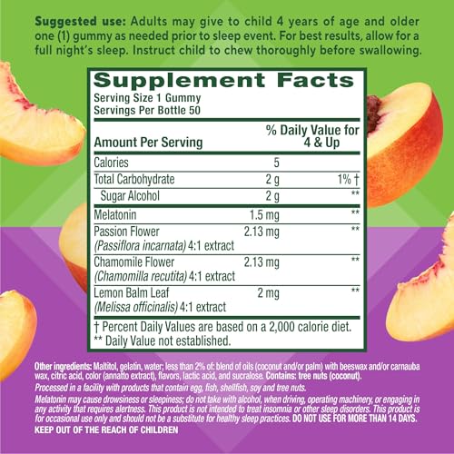 natural kids gummies with melatonin