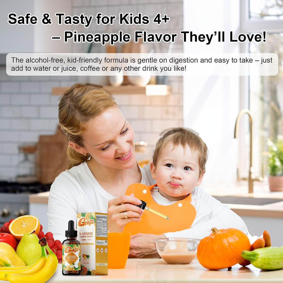 natural kids lysine supplement