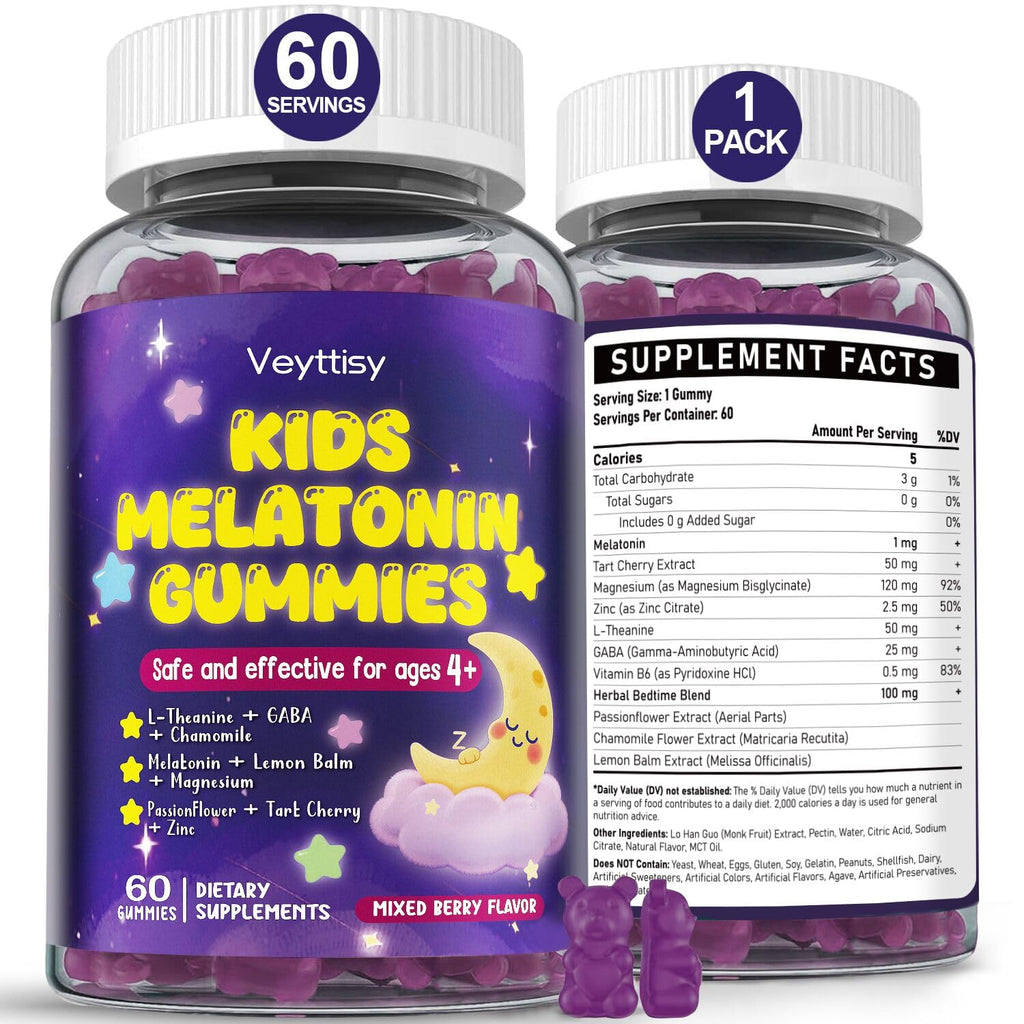 natural kids melatonin gummies