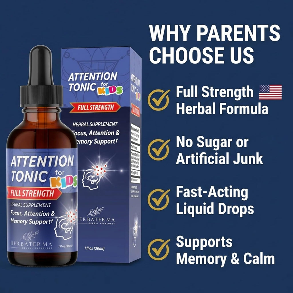 natural kids vitamins for attention