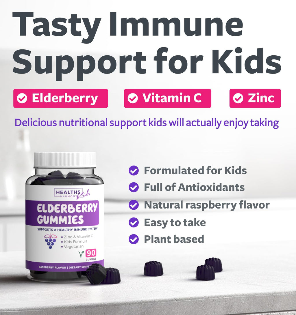 natural kids vitamins with elderberry