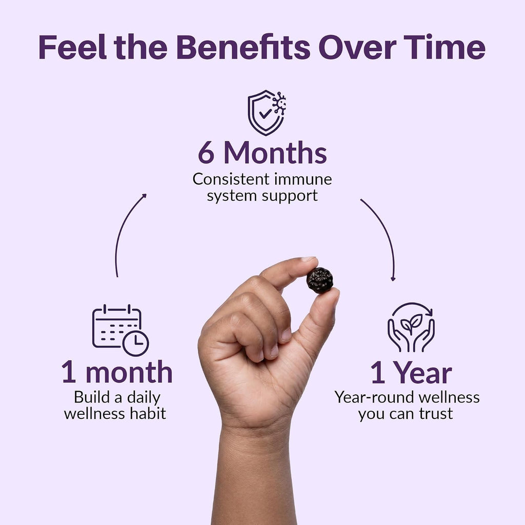 natural kids vitamins with elderberry
