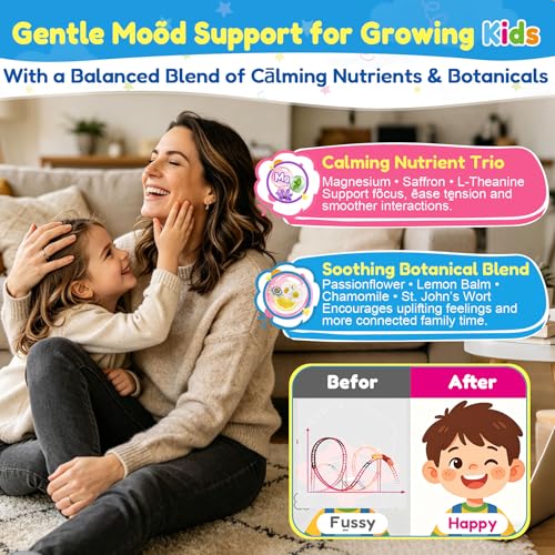 Natural kids vitamins with L-Methylfolate
