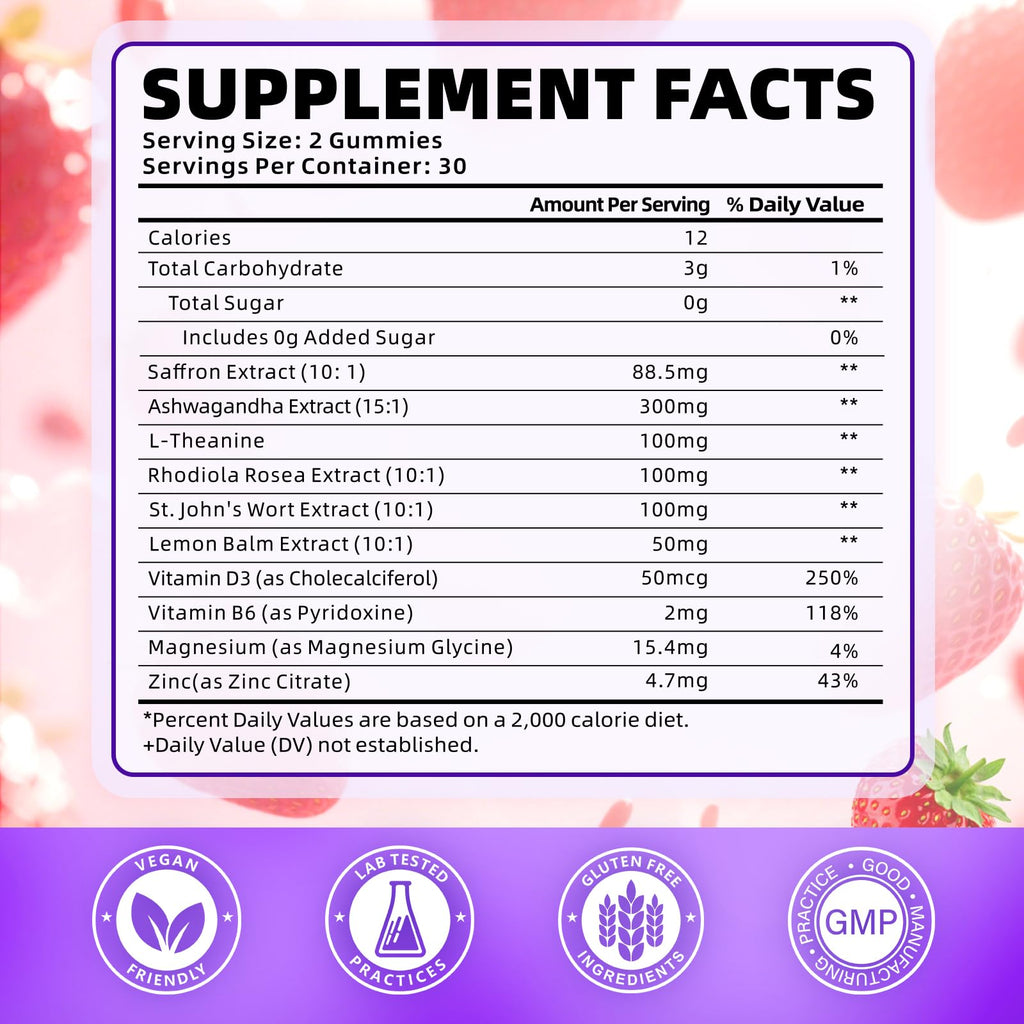 natural kids vitamins with saffron
