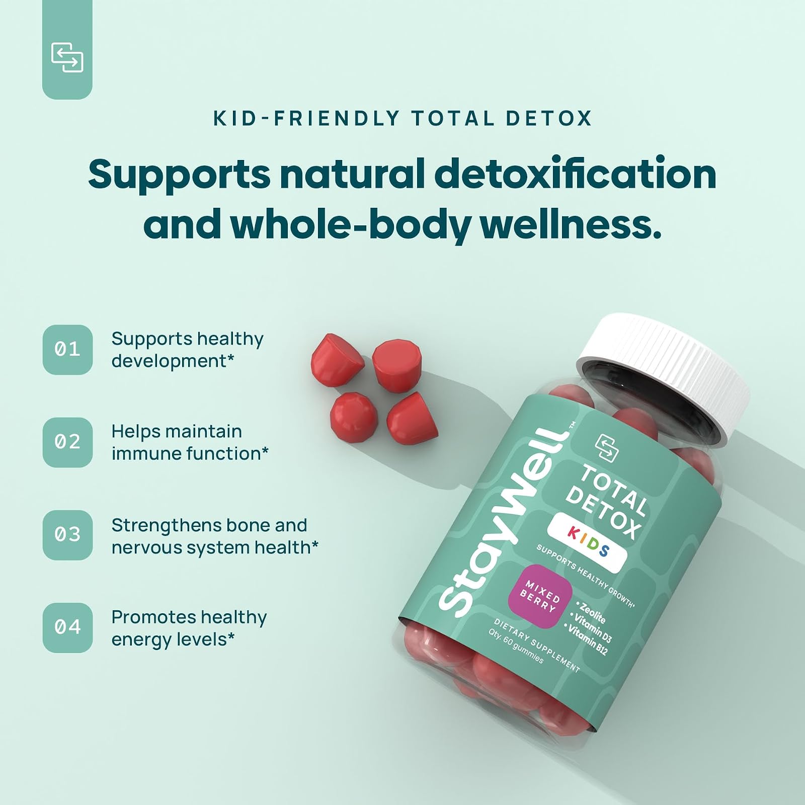 natural kids vitamins with zeolite