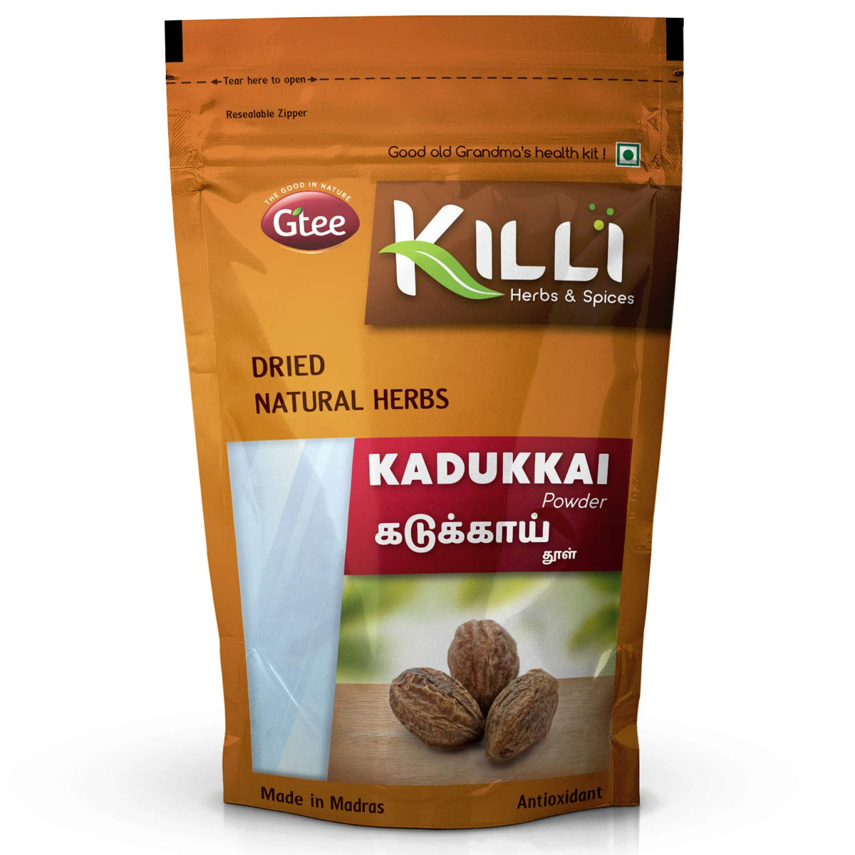 natural KILLI Haritaki health benefits