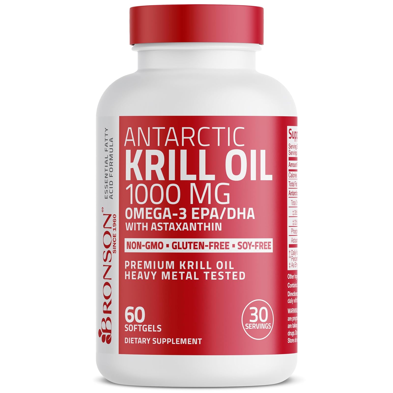 Natural krill oil for better brain function